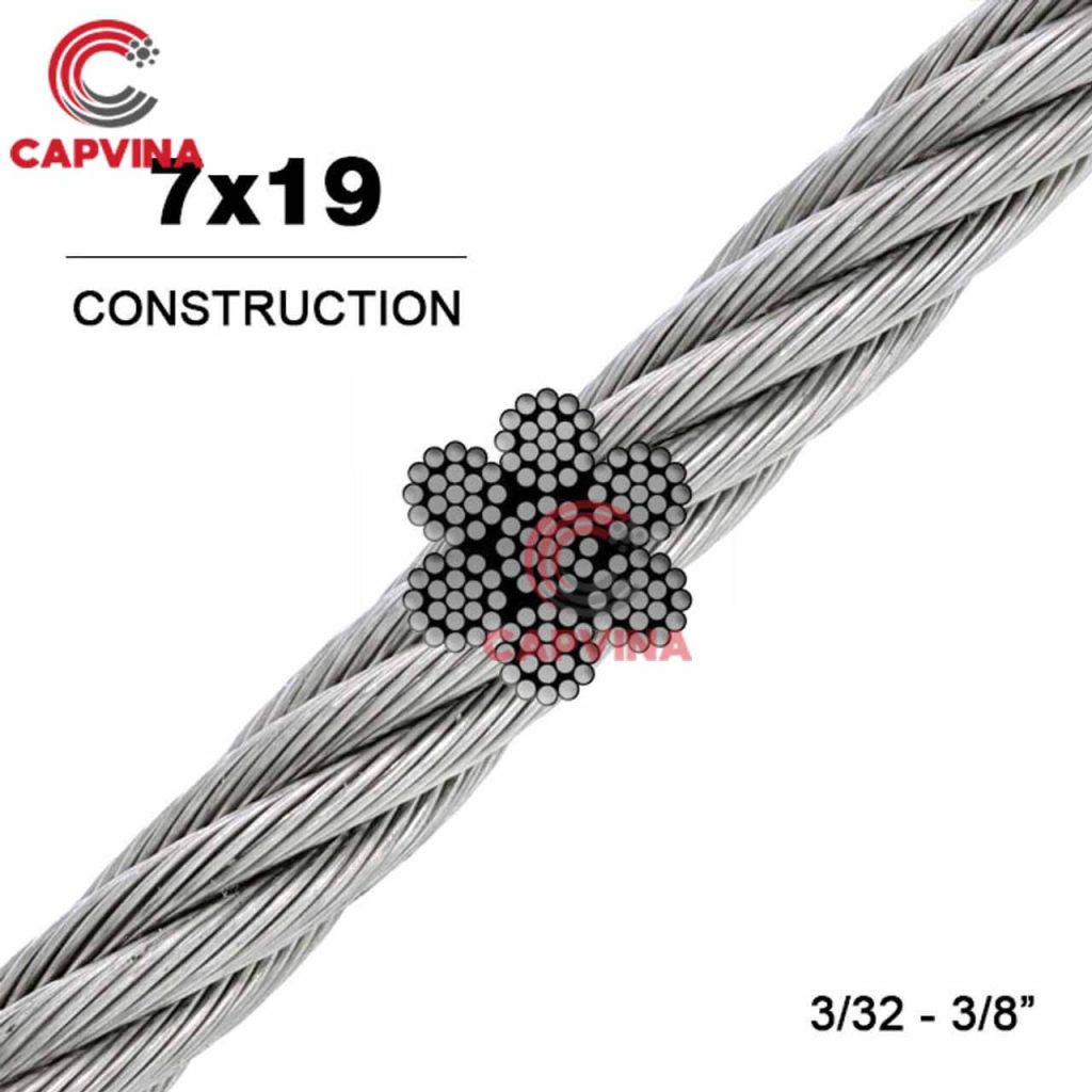 7x19 galvanized steel wire rope - CAPVINA Wire Rope Company